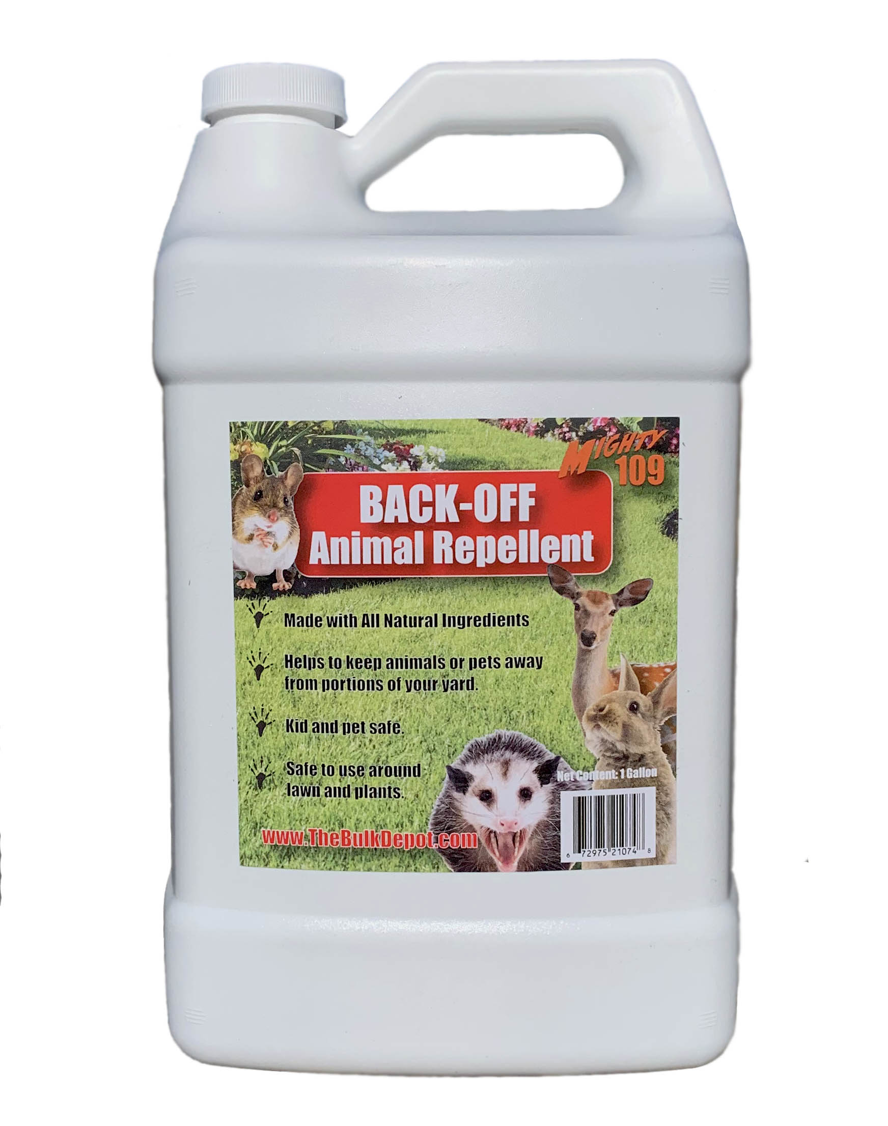 MIGHTY109 BACK-OFF Animal Repellent - 1 Gallon