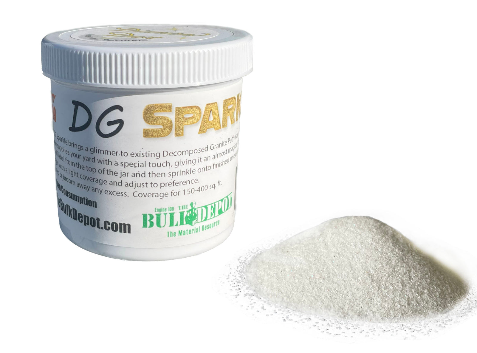 DG Sparkle, Diamond Dust. Add some bling to your DG! Decomposed Granit